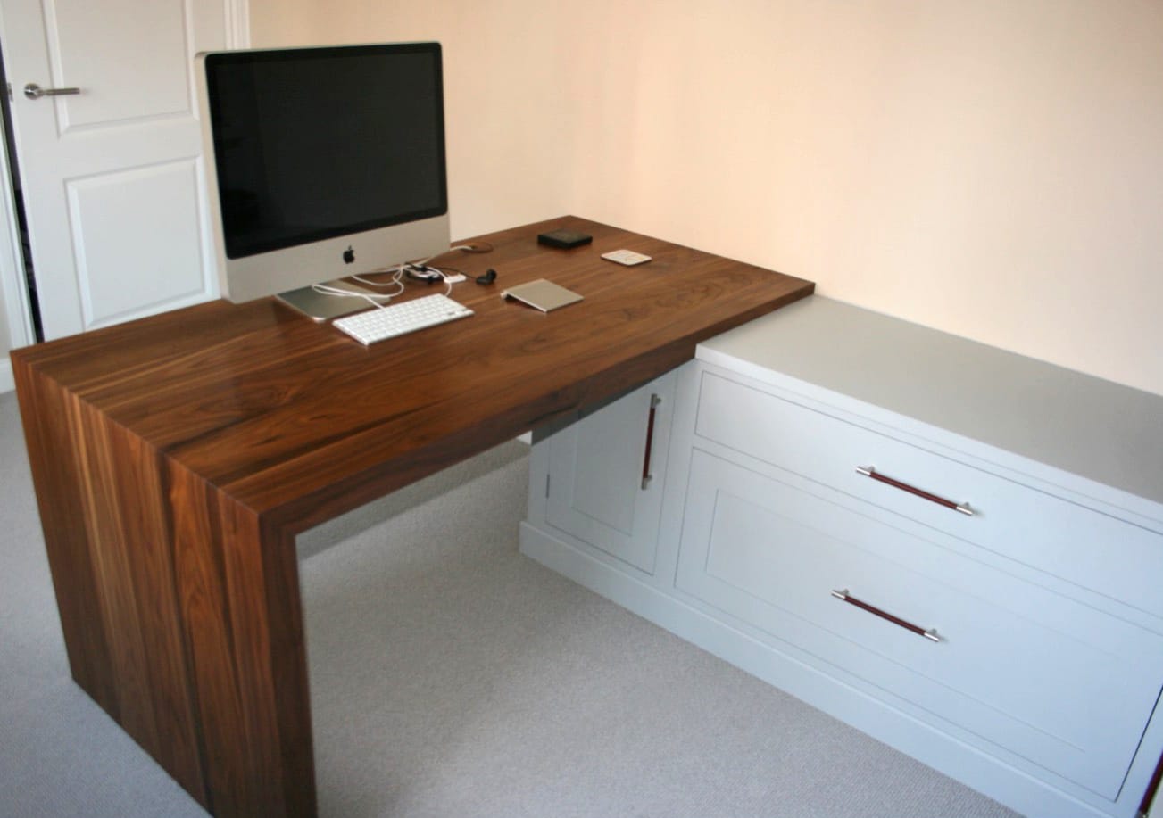 Home Office Study Design and Installation - Salcey Cabinet Makers